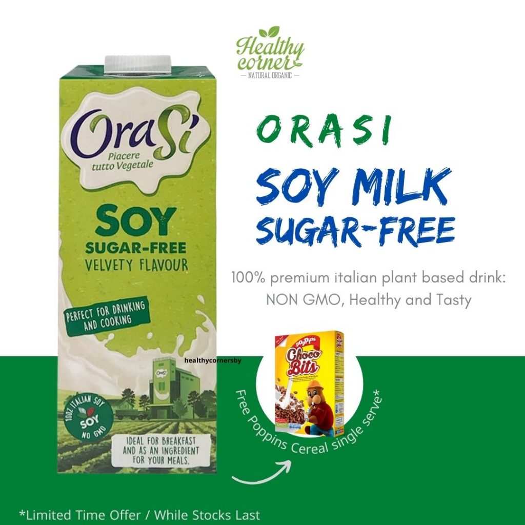 OraSi – Soy Milk Sugar Free 1L Non GMO Soya Susu Kacang Kedelai – Jual ...