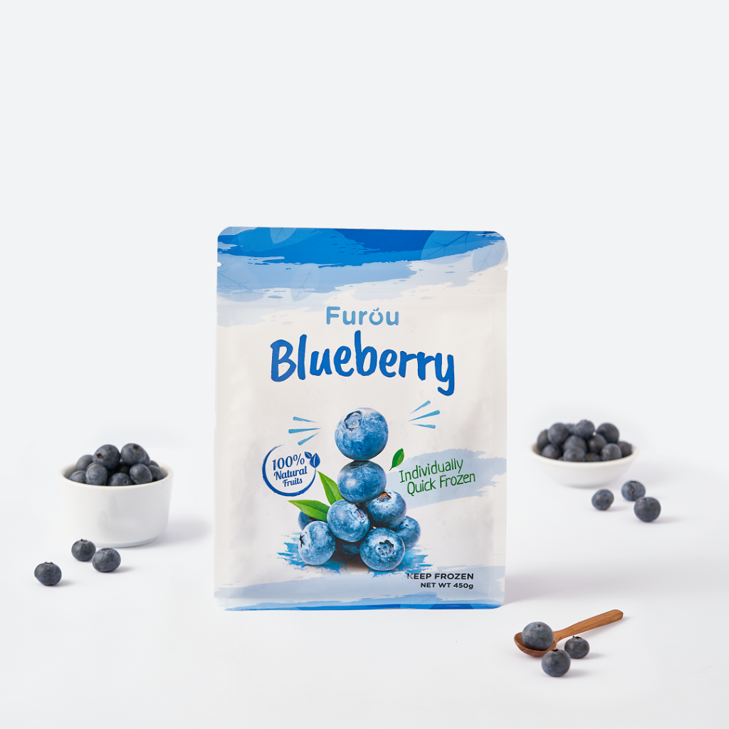 Frozen Fruit Blueberry ( IQF ) Buah Bluberi Beku 450g – Furou – Jual ...