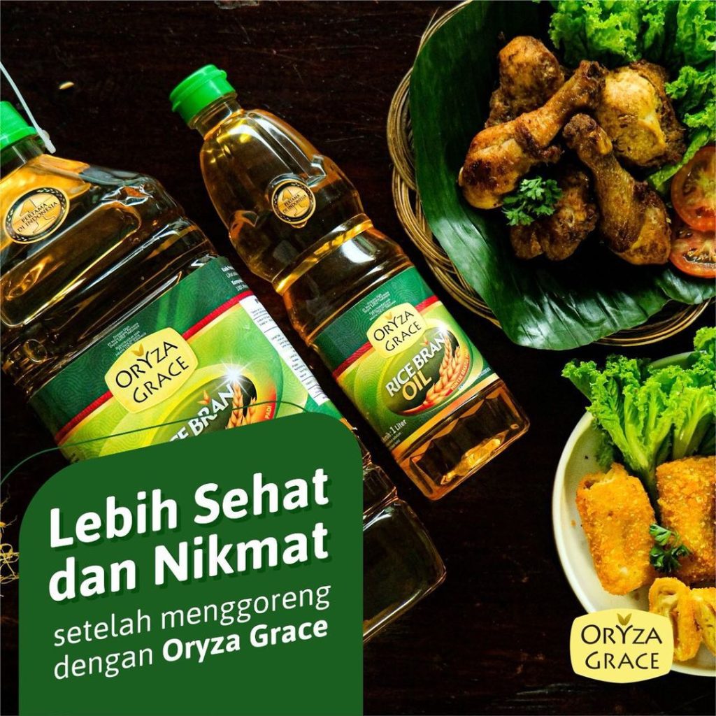 ORYZA GRACE Rice Bran Oil 1L Minyak Bekatul Padi – Jual Makanan Diet ...