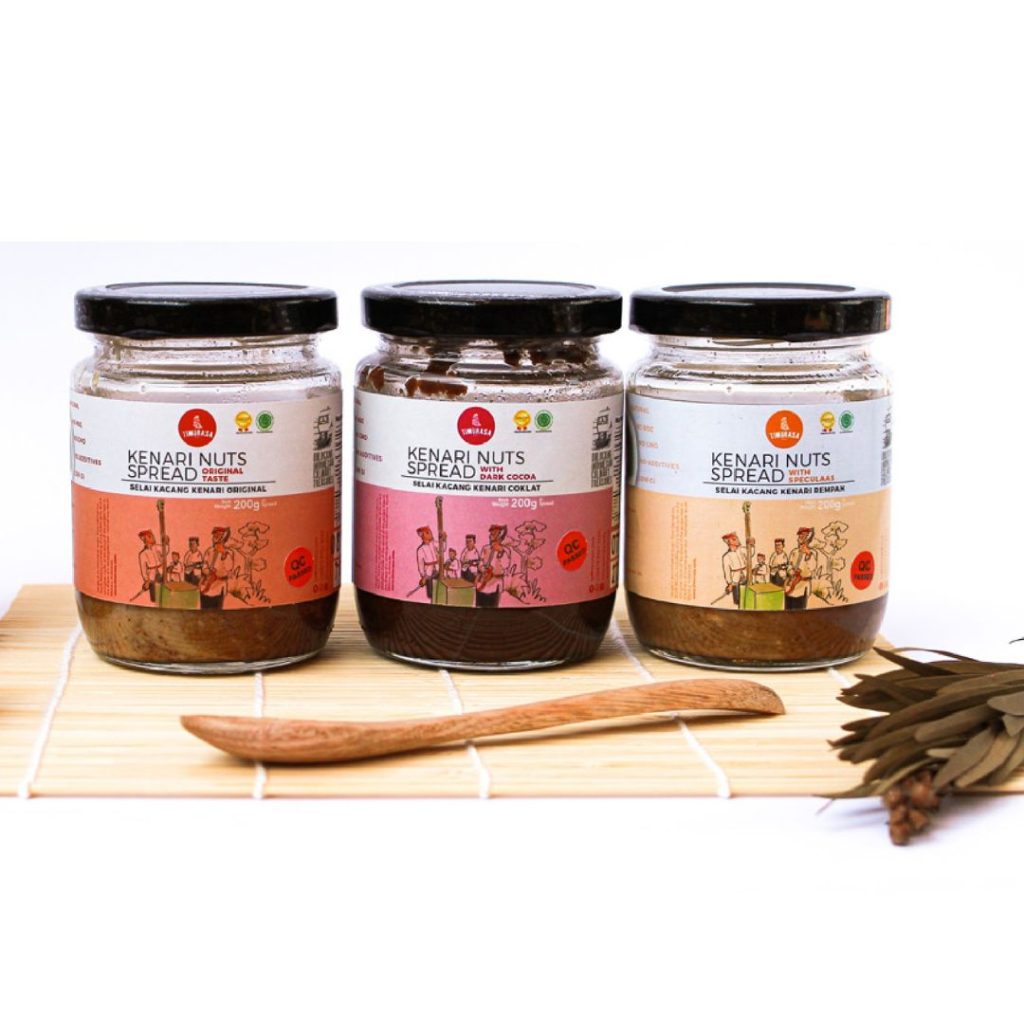 Timurasa Selai Kacang Kenari Varian Cokelat ( Kenari Nut Spread Dark ...