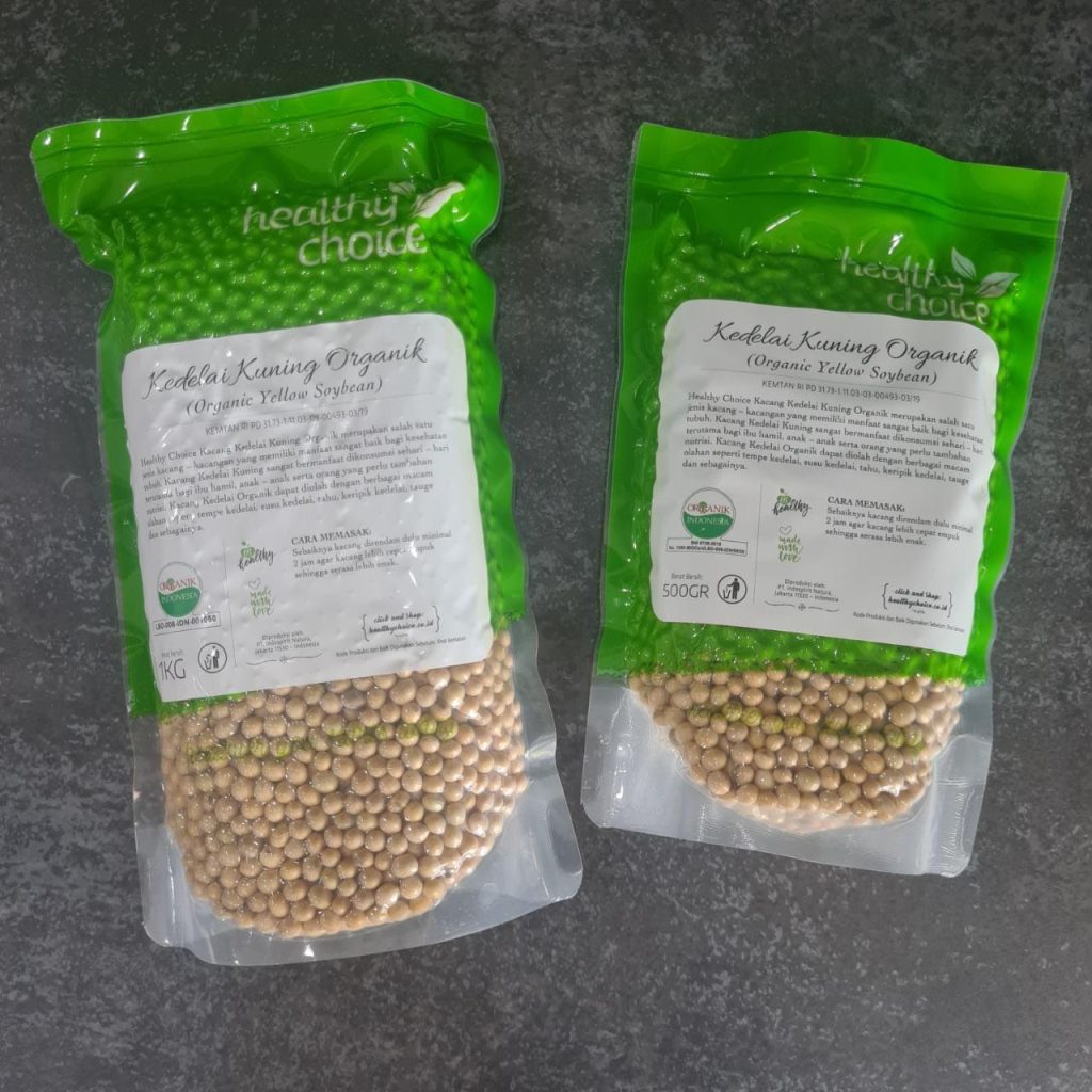 Kacang Kedelai Organik 1 KG ( Organic Soy Bean ) – Healthy Choice ...