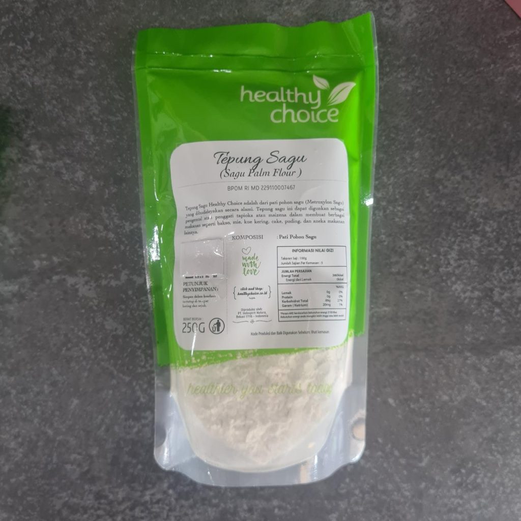 Tepung Sagu 250g ( Sago Palm Flour ) – Healthy Choice – Jual Makanan ...