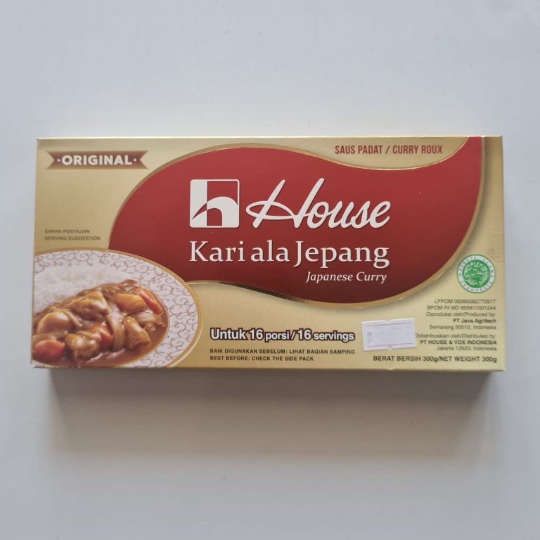 House Saus Kari Jepang Original 300g ( Japanese Curry Sauce / Roux ...